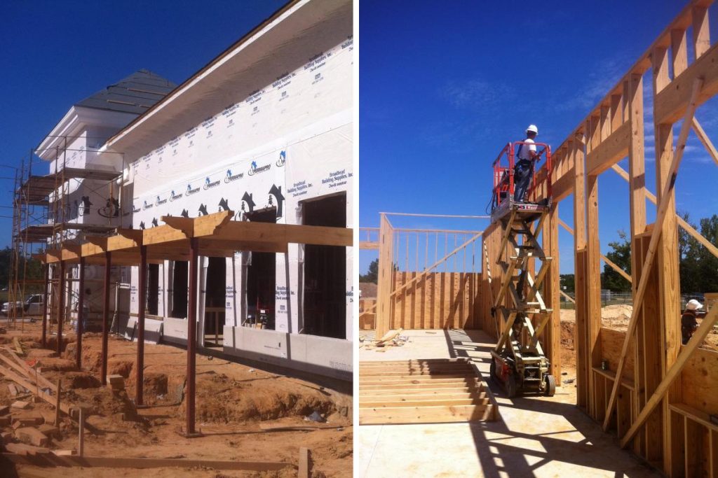 Wood Framing & Build-Out - Paramount Construction Group