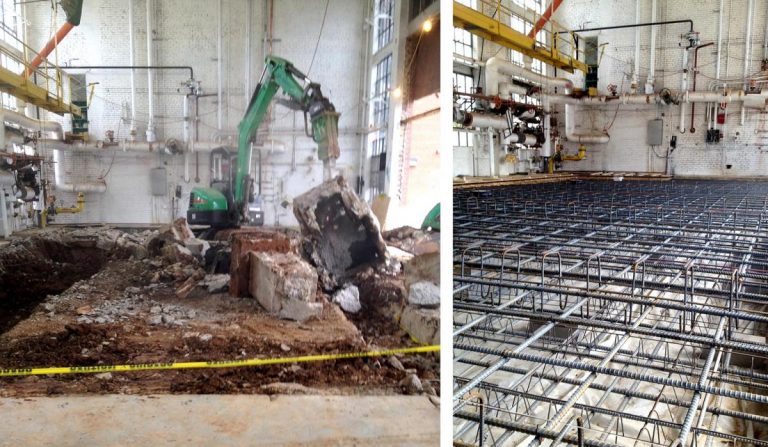 Concrete Repair & Boiler Replacement - Paramount Construction Group